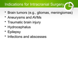 Intracranial_Surgery_Presentation.for studentpptx | PPTX