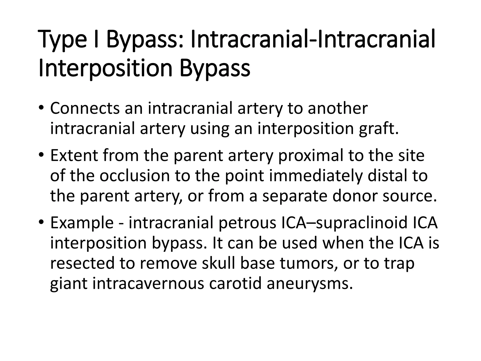 Intracranial Vascular Bypass.pptx