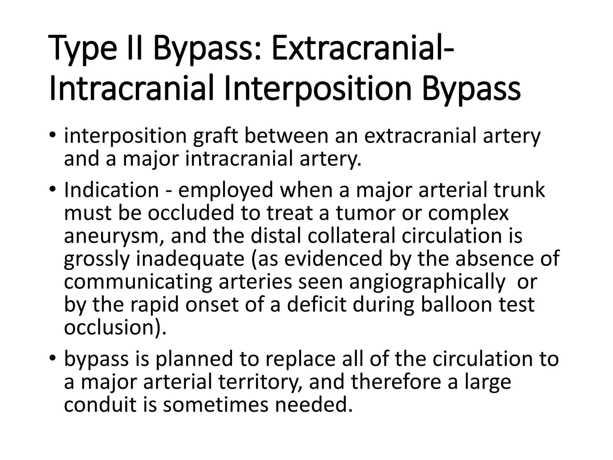 Intracranial Vascular Bypass.pptx