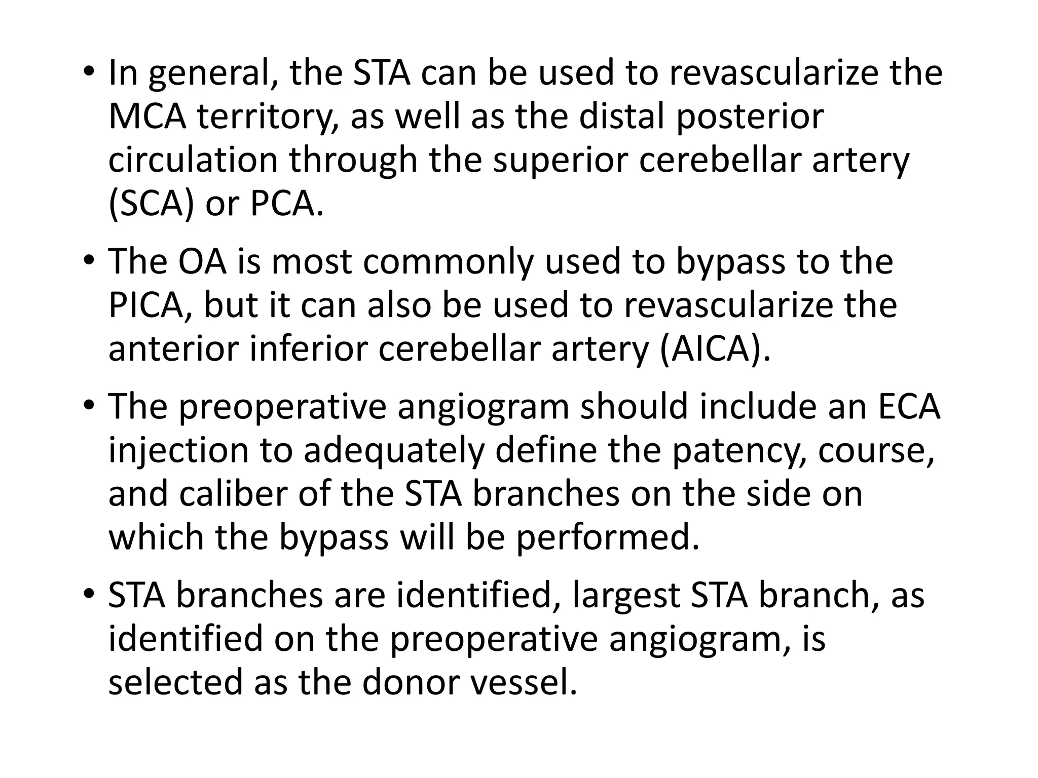 Intracranial Vascular Bypass.pptx