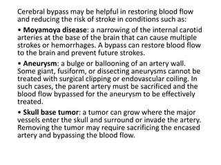 Intracranial Vascular Bypass.pptx