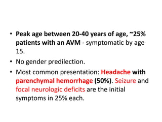 Intracranial Vascular Malformations Pptx