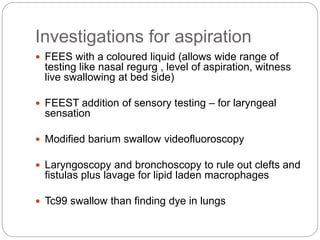 Intractable aspiration | PPTX