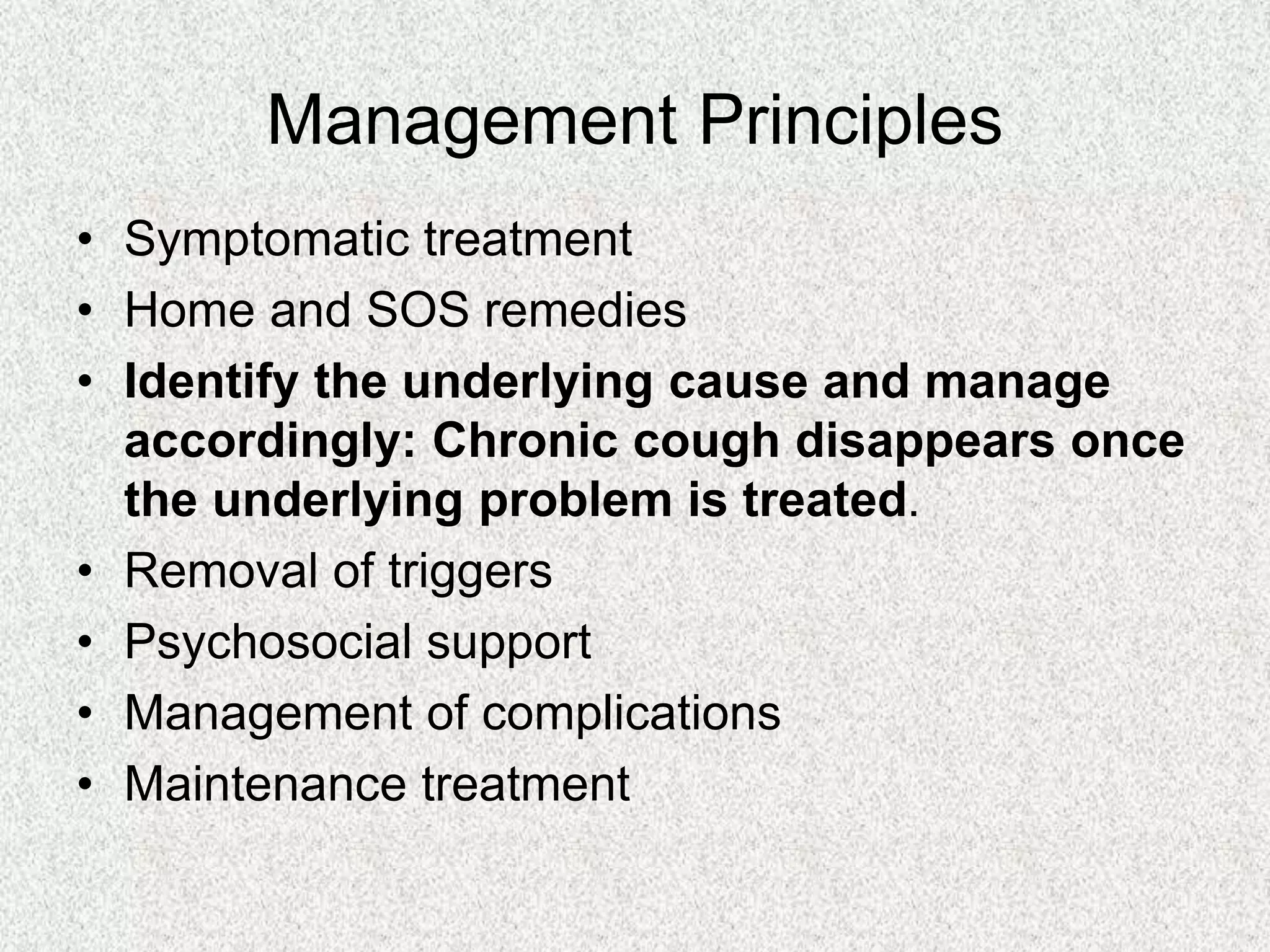 Intractable and Refractory Cough | Jindal Chest Clinic | PPTX