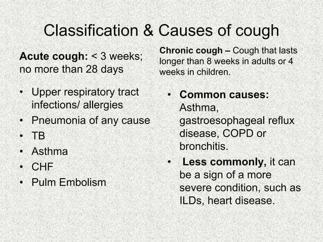 Intractable and Refractory Cough | Jindal Chest Clinic | PPT