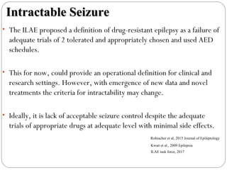 Intractable seizure | PPT