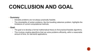 Intractable versus Intractable Problems (CIRE).pptx
