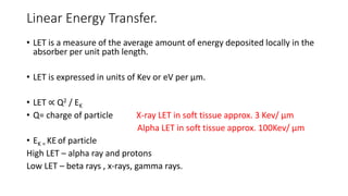 Interaction of radiation with matter | PPTX