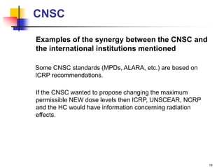 International Radiation Agencies | PPTX
