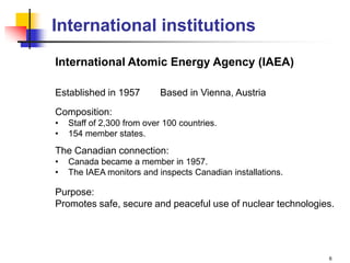 International Radiation Agencies | PPTX