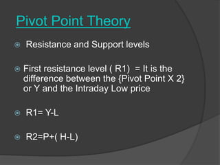 Intraday trading formulae, Strategies and rules | PPTX