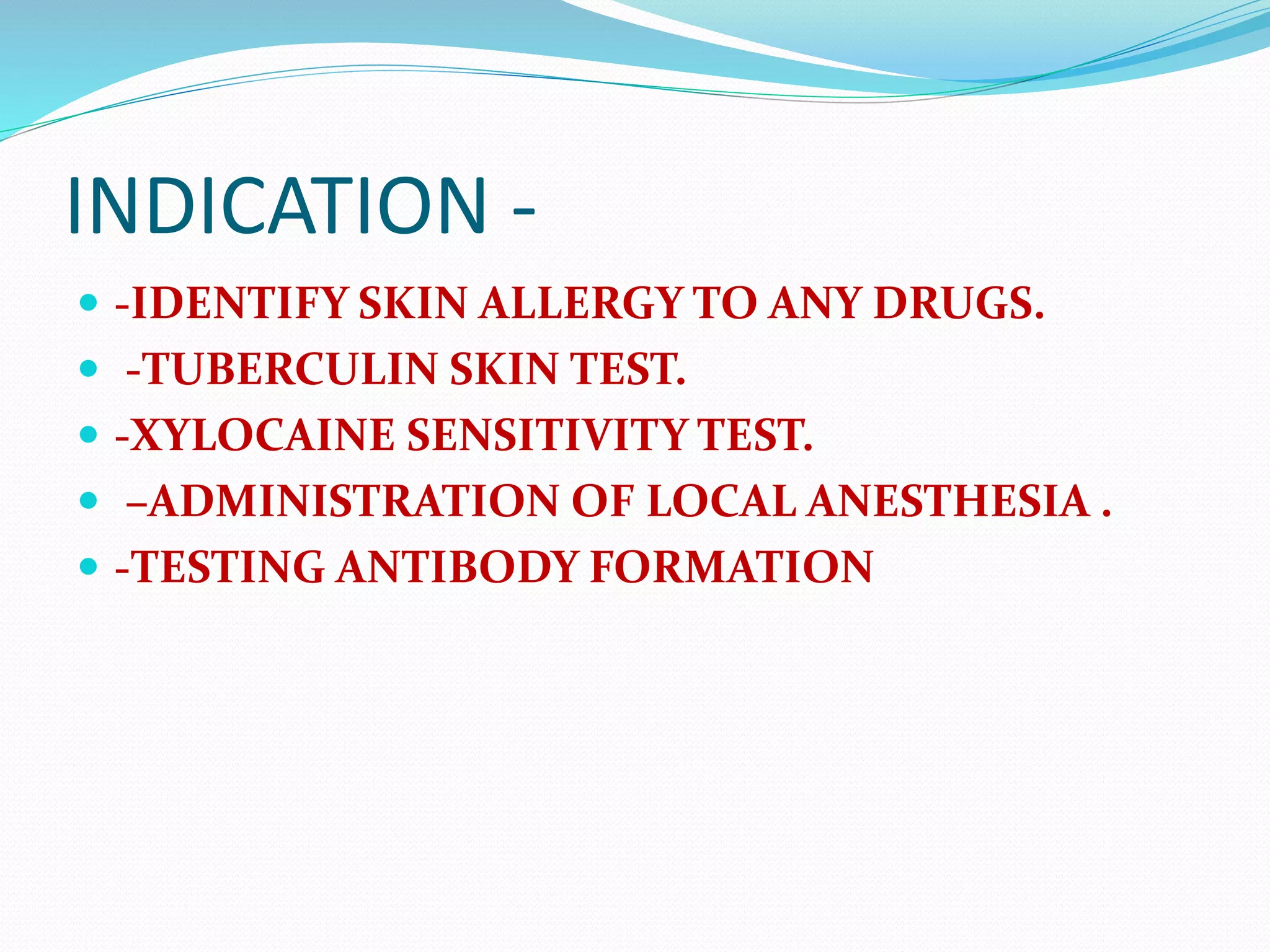 Intradermal INJRCTION | PPTX