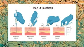 INTRADERMAL INJECTION DESCRIPTION WITH PROCESS | PPTX