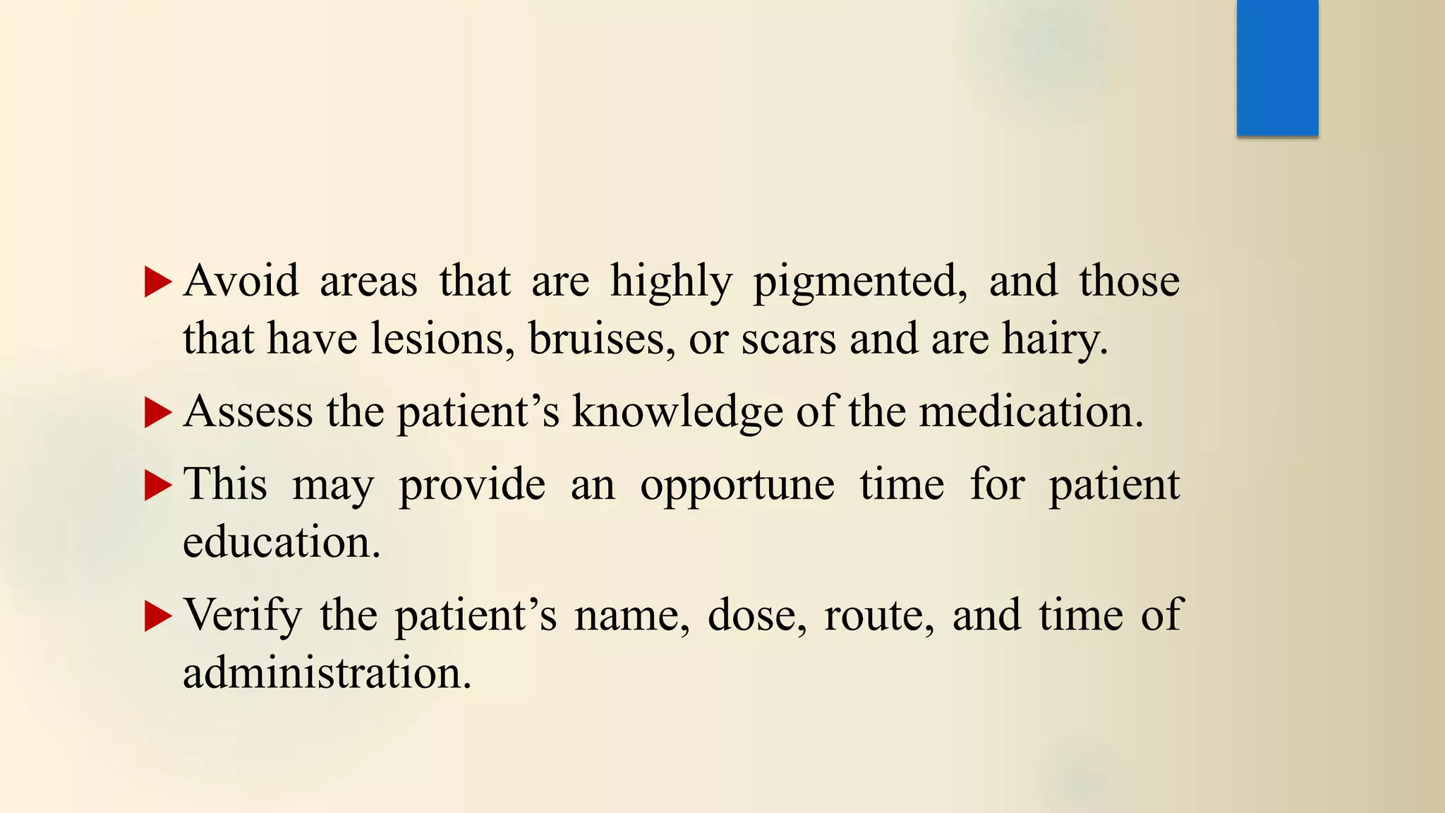 Intradermal injections | PPTX