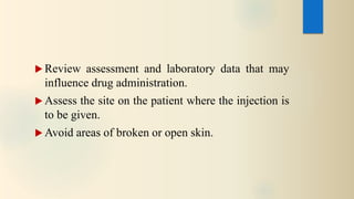 Intradermal injections | PPTX