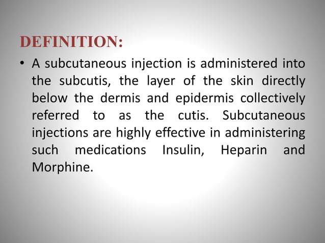 Intradermal & Subcutaneous Injection.pptx