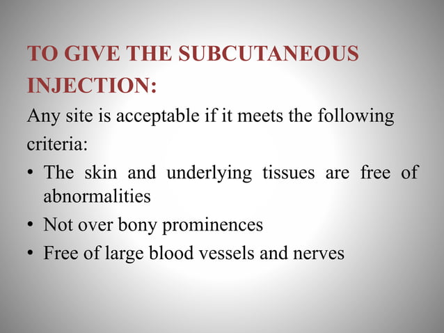 Intradermal & Subcutaneous Injection.pptx