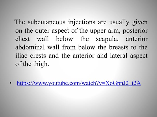 Intradermal & Subcutaneous Injection.pptx