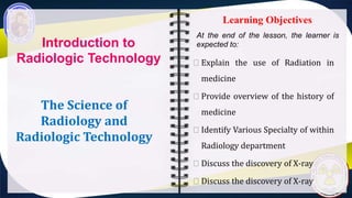 Intrad mid term module 1 the science of radiology and radiologic ...