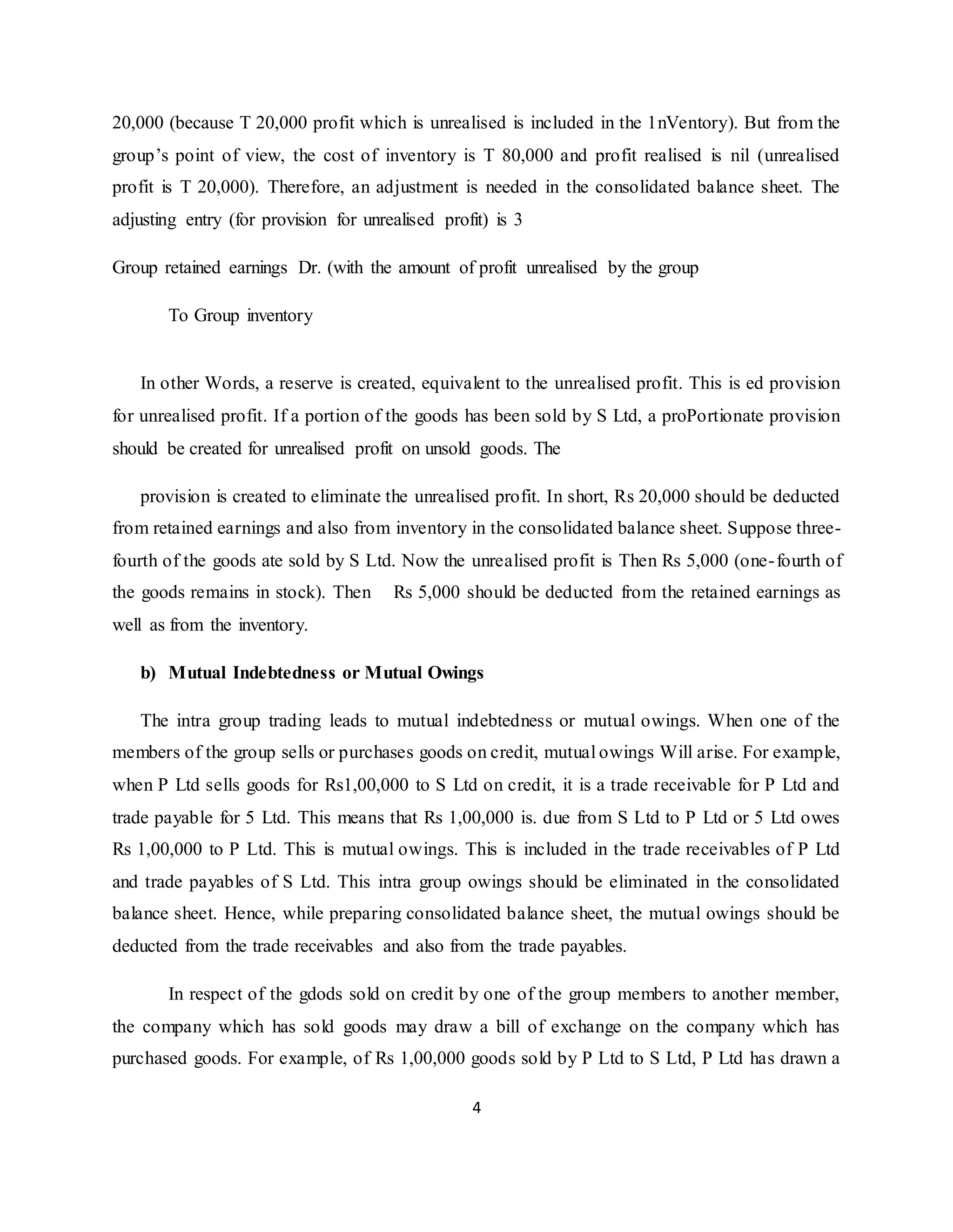 Intra group trading | DOC