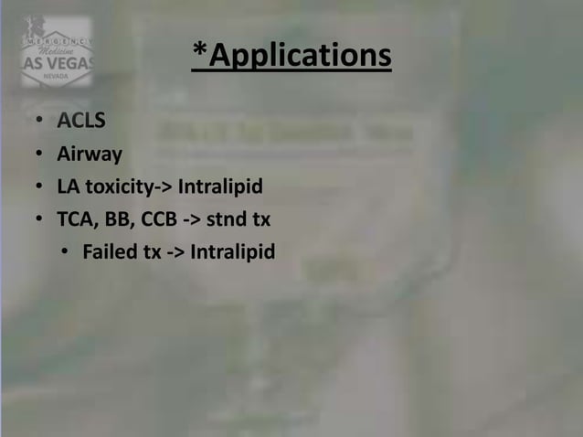 Intralipid | PPTX | First Aid | Injuries