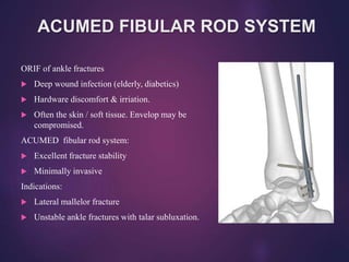 INTRAMEDULLARY NAILING: RECENT ADVANCES AND FUTURE TRENDS | PPTX
