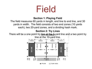 Nirsa Flag Football Field Dimensions