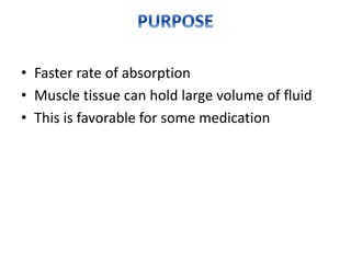 Intra Muscular Injection | PPTX