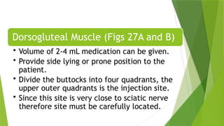 intramuscular injection type of injection | PPTX