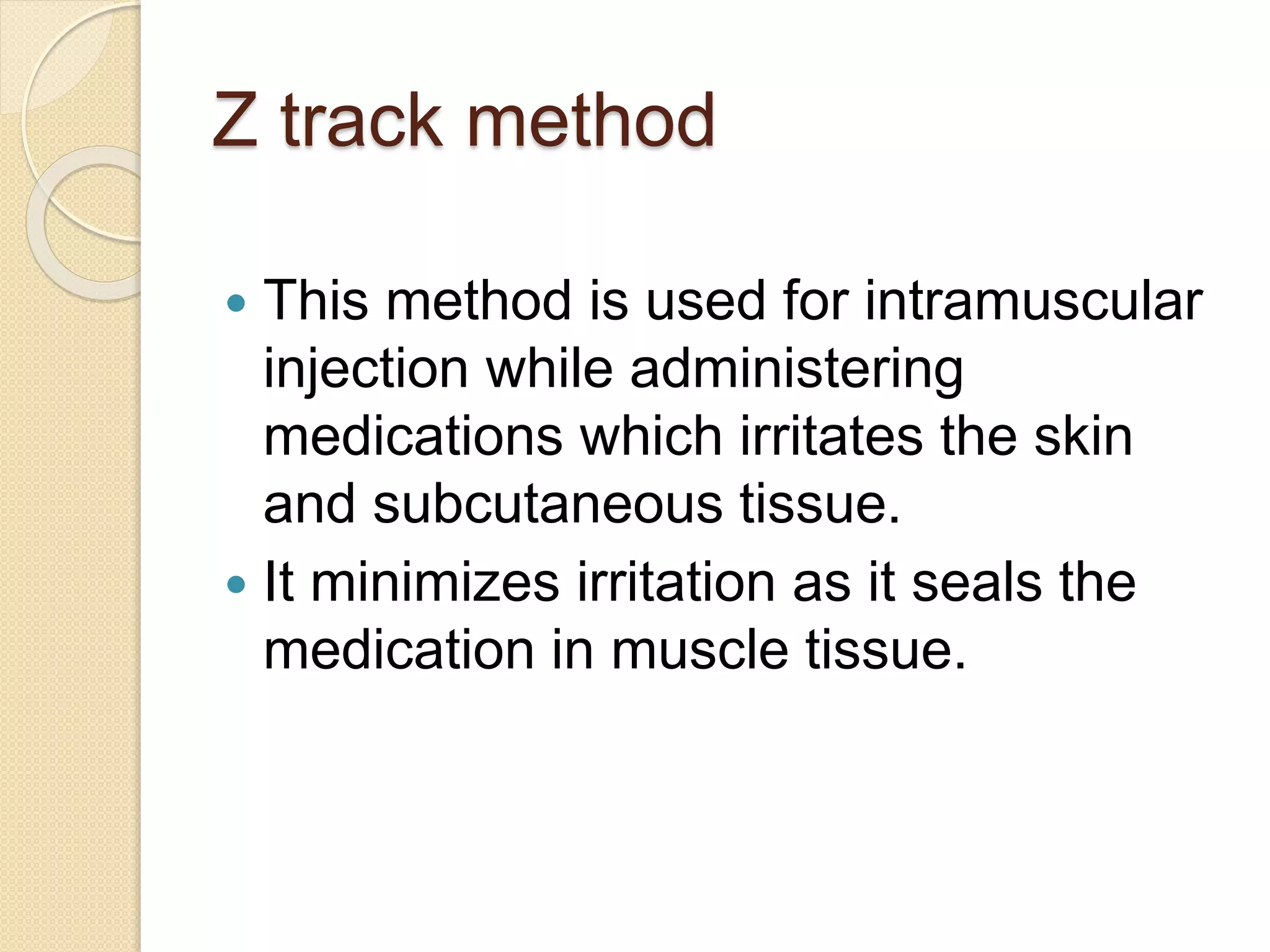 Intramuscular Injection -common sites, procedure, complications | PPTX