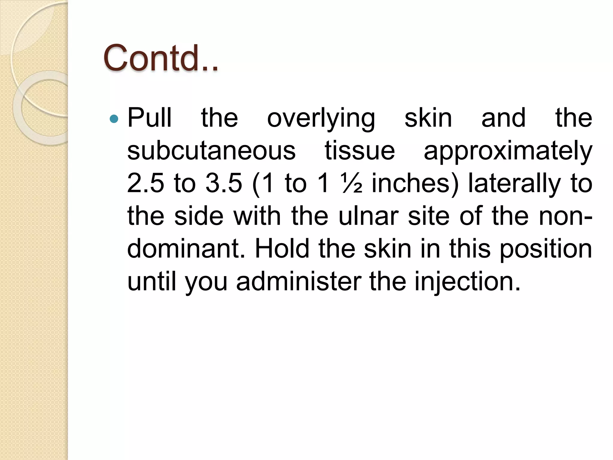 Intramuscular Injection -common sites, procedure, complications | PPTX