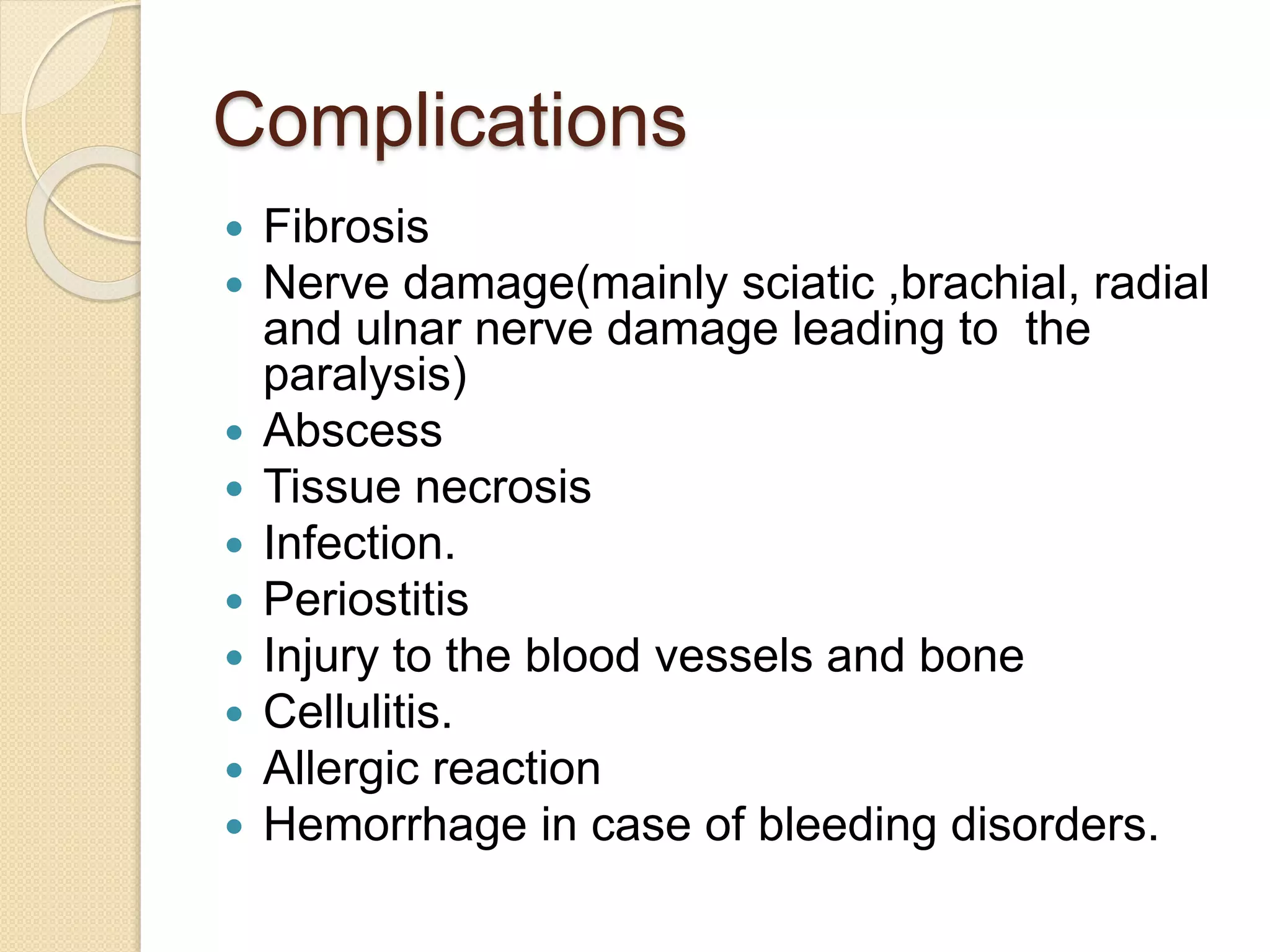 Intramuscular Injection -common sites, procedure, complications | PPTX