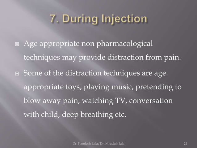 Intramuscular injection pain ppt | PPTX | Physical Therapy | Wellness