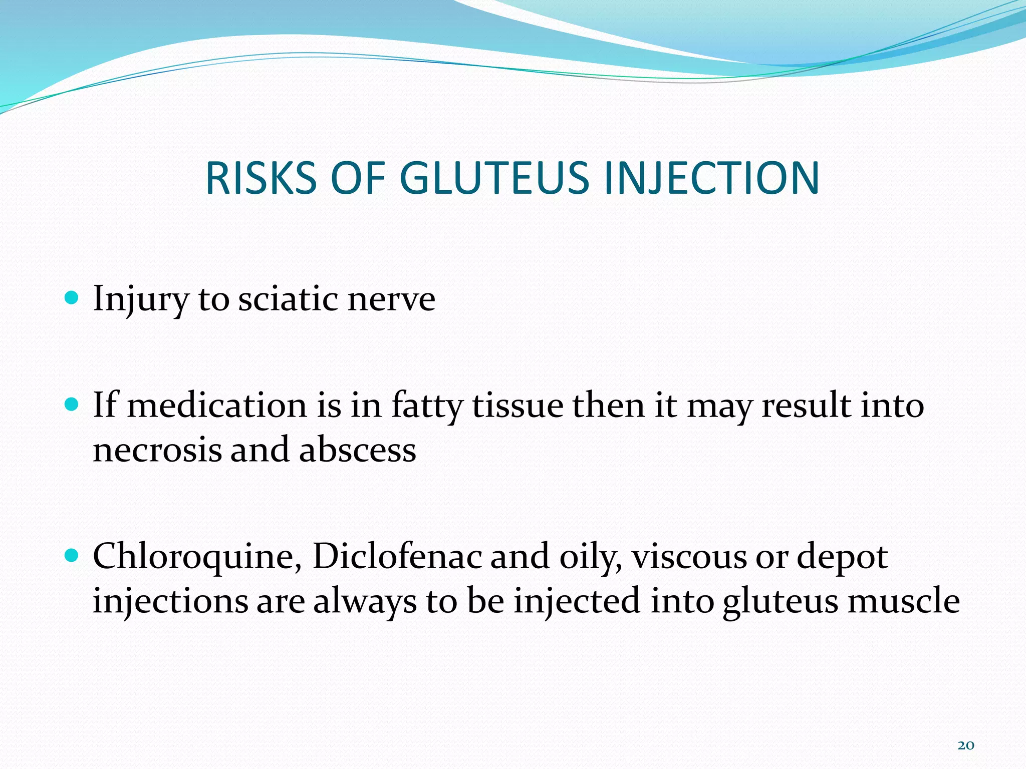 Intramuscular injection ppp | PPTX