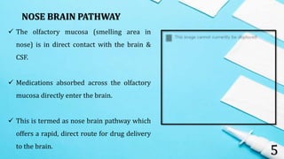 INTRANASAL ROUTE DELIVERY SYSTEM | PPTX