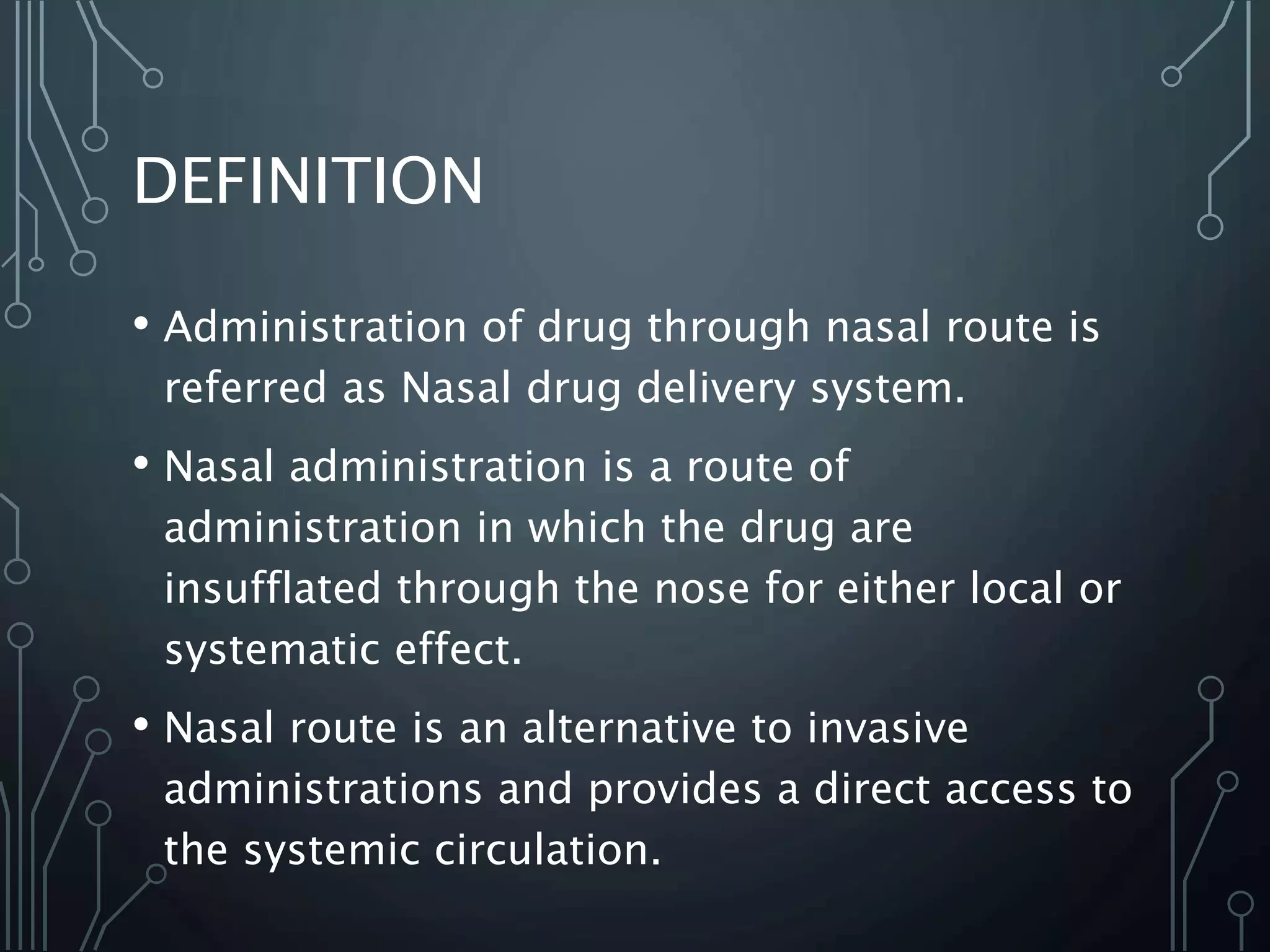 Intra Nasal Route Delivery System.pptx