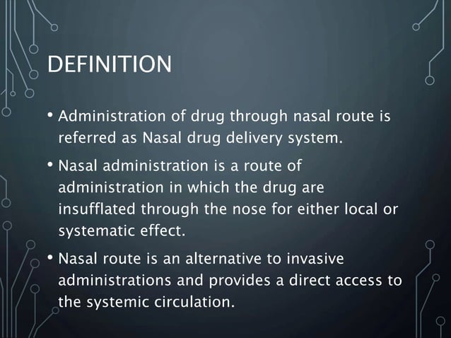 Intra Nasal Route Delivery System.pptx