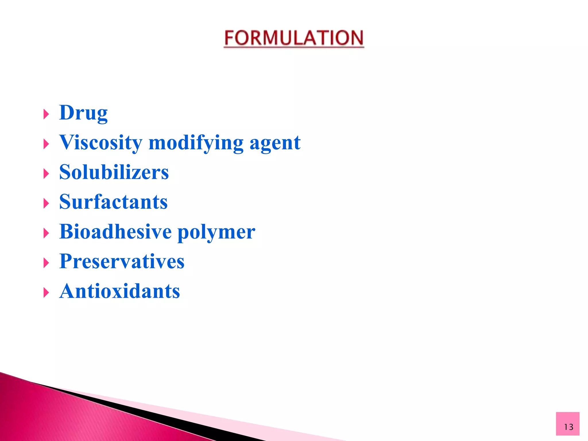 Intra nasal route drug delivery system | PPTX