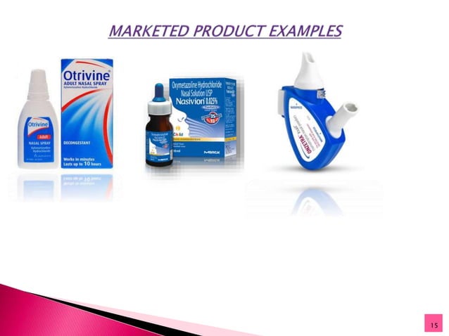 Intra nasal route drug delivery system | PPTX | Ear, Nose and Throat ...