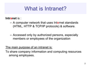 intranet _ | PPT