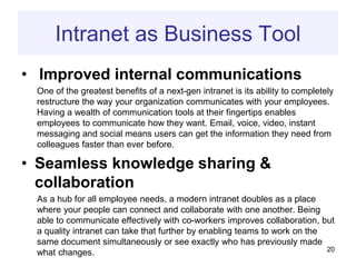 intranet _ | PPT