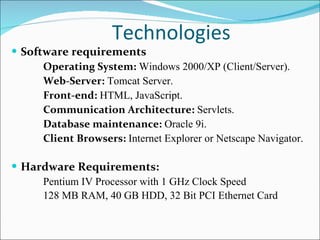 Intranet Mailing System Rahul Raj | PPT | Computer Networking | Computing