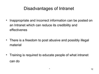 Intranet 47 | PPT