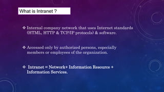 Intranet And extranet.pptx