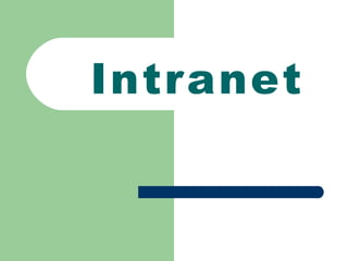 Intranet.. Extranet ... information technology | PPTX