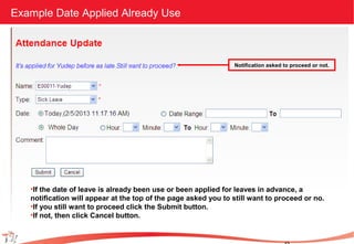 Intranet (attendance module) | PPT