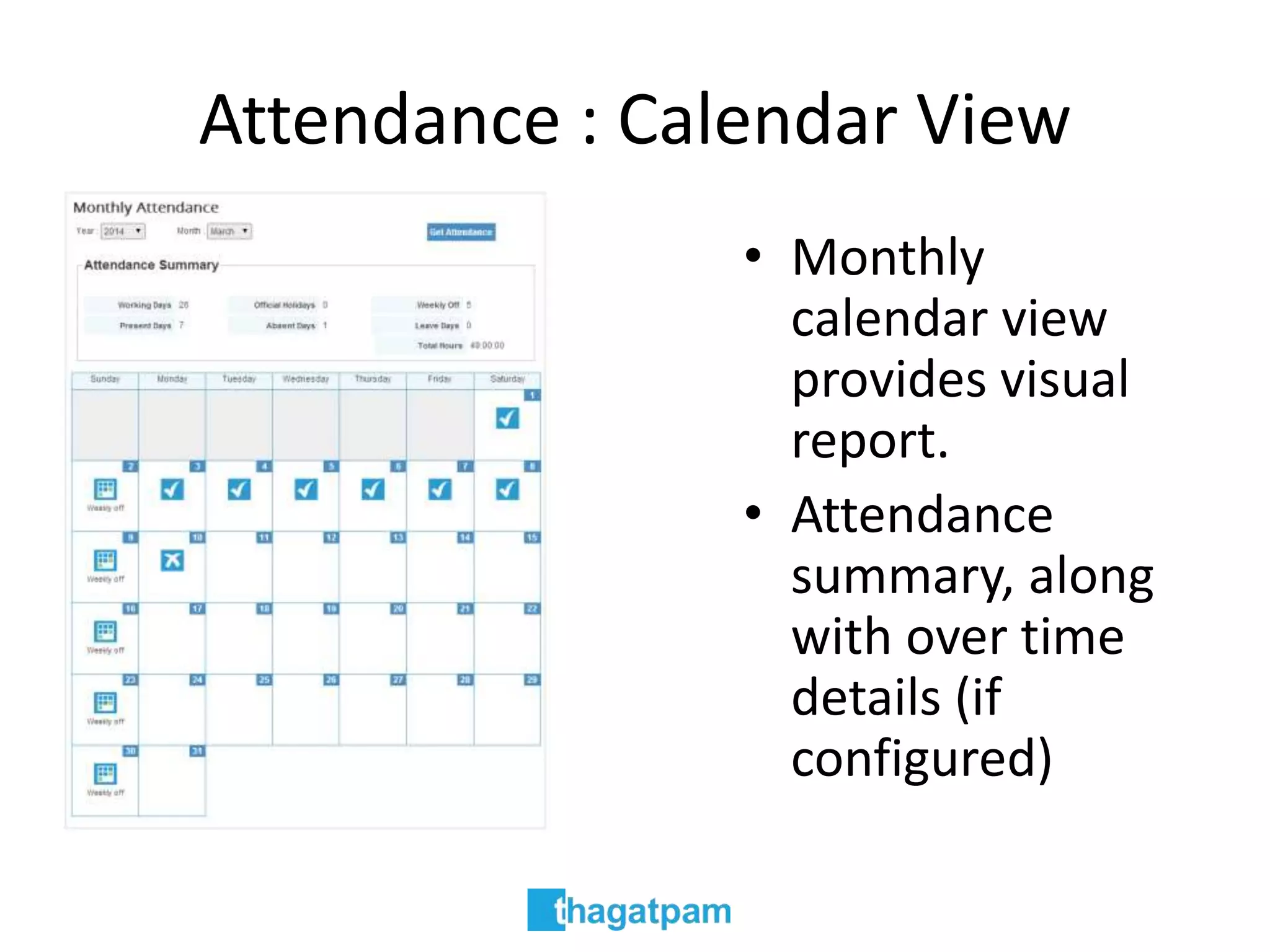 Intranet Attendance Track : HR Solution for Small and Medium Sized ...