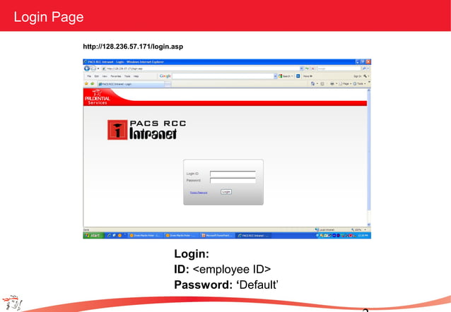 Intranet (callback module) | PPT