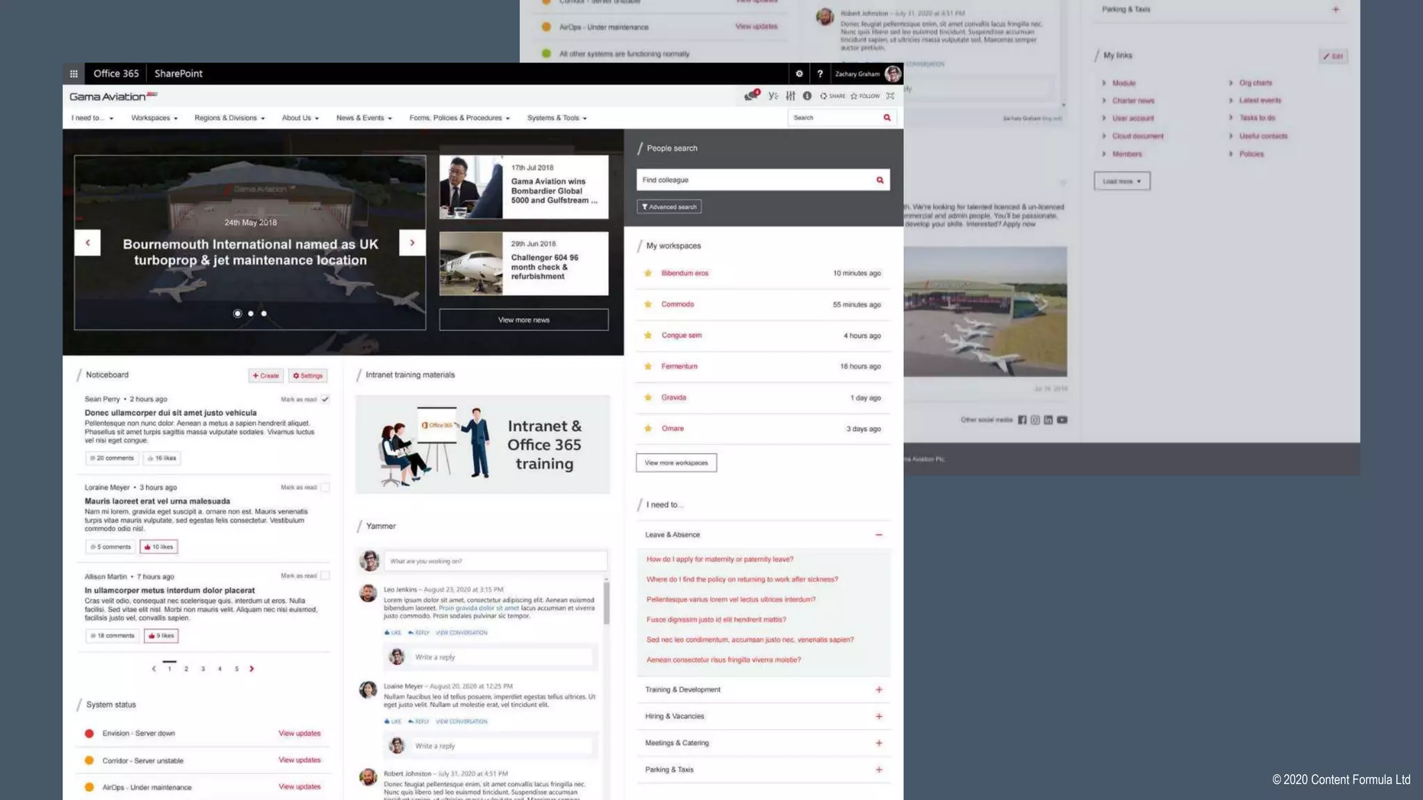 15 Intranet design examples | PPT