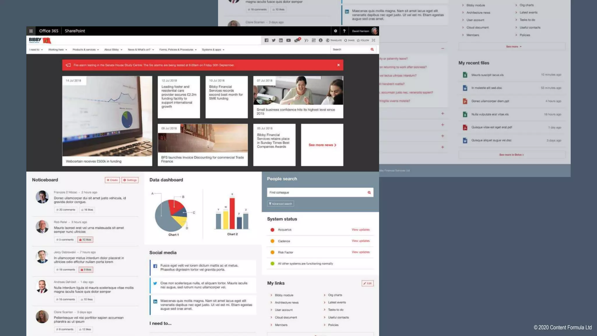 15 Intranet design examples | PPT